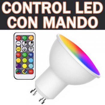 ILUMINACIÓN LUCES Y BOMBILLAS LED CON MANDO A DISTANCIA – LedyLuz