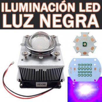 ILUMINACIÓN LUZ NEGRA UV – LedyLuz