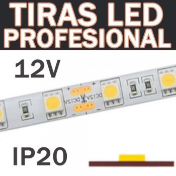 TIRAS LED 12V INTERIOR PROFESIONALES | CINTAS LED FLEXIBLES 12V – LedyLuz