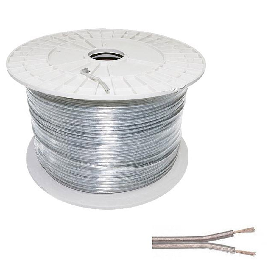 CABLE TRANSPARENTE 2x0,5 PARA TIRAS DE LED – LedyLuz